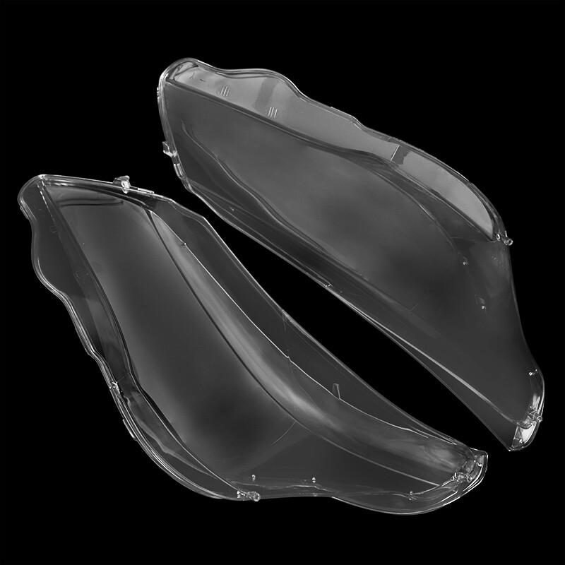 Pair Headlight Headlamp Lens Cover Clear For BMW E60 E61 5Series 525i ...