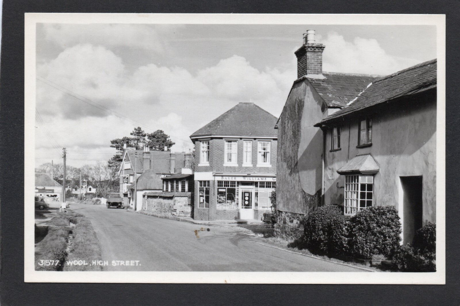 Postcard Wool nr Wareham Dorset village shop pub High Street RP | eBay UK