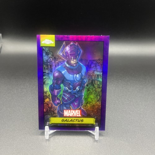2024 Topps Chrome Marvel Galactus Purple /75 #63 | eBay