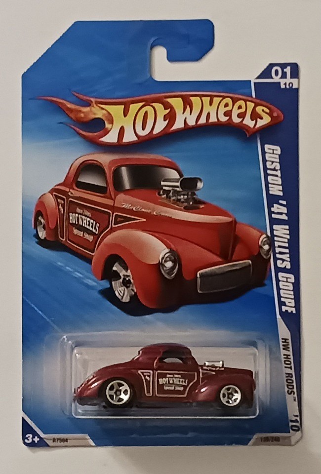 Lot of 9 2010-11 Hot Wheels 41 Willys & Custom 41 Willys Coupe Wal-Mart ...