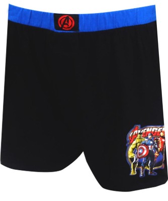 Marvel Comics Avengers Captain America Hulk Iron Man Boxer Shorts | eBay