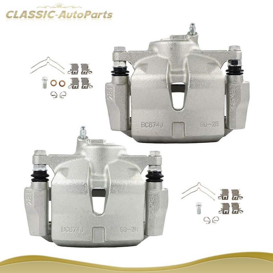 For 19-23 Toyota RAV4 21-23 Lexus ES250 Front Pair Brake Calipers w ...