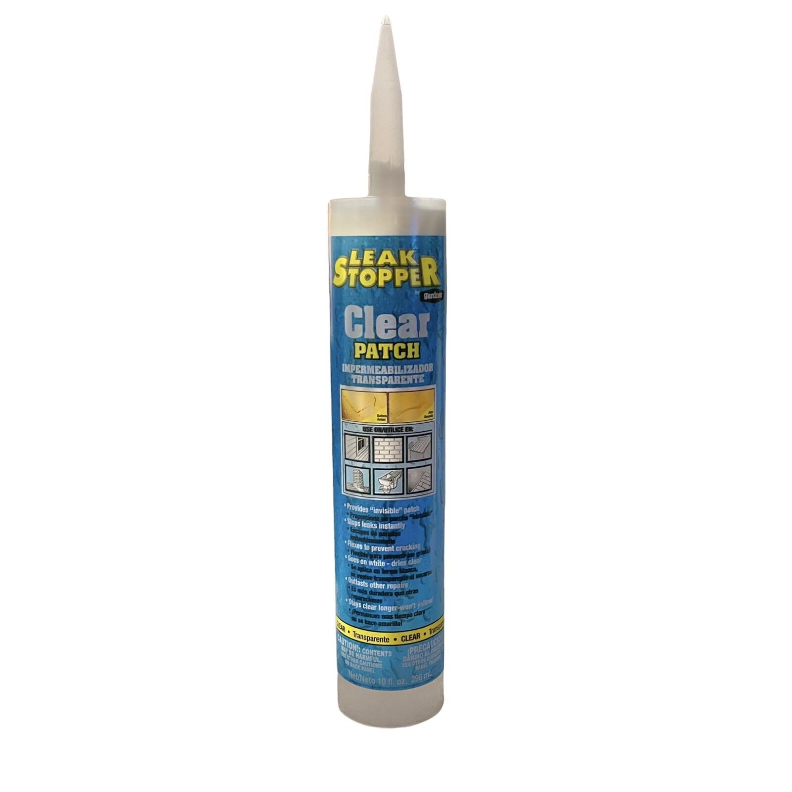 Gardner Leak Stopper Clear Patch, 10.1 Fl. Oz., # 0339-GA