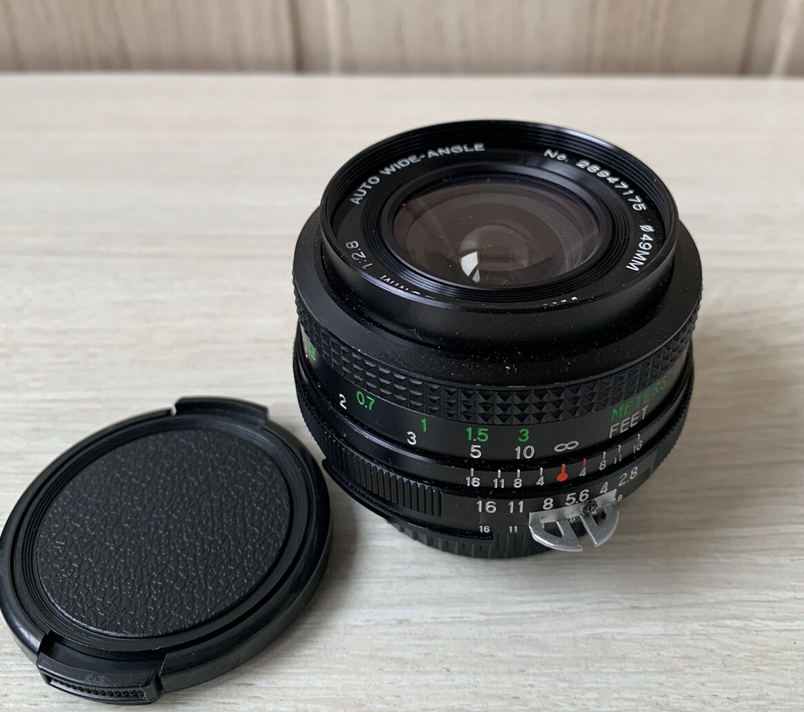 Vivitar Wide Angle Lens 28mm Vivitar Auto Wide Angle Lens Nikon Ai F ...