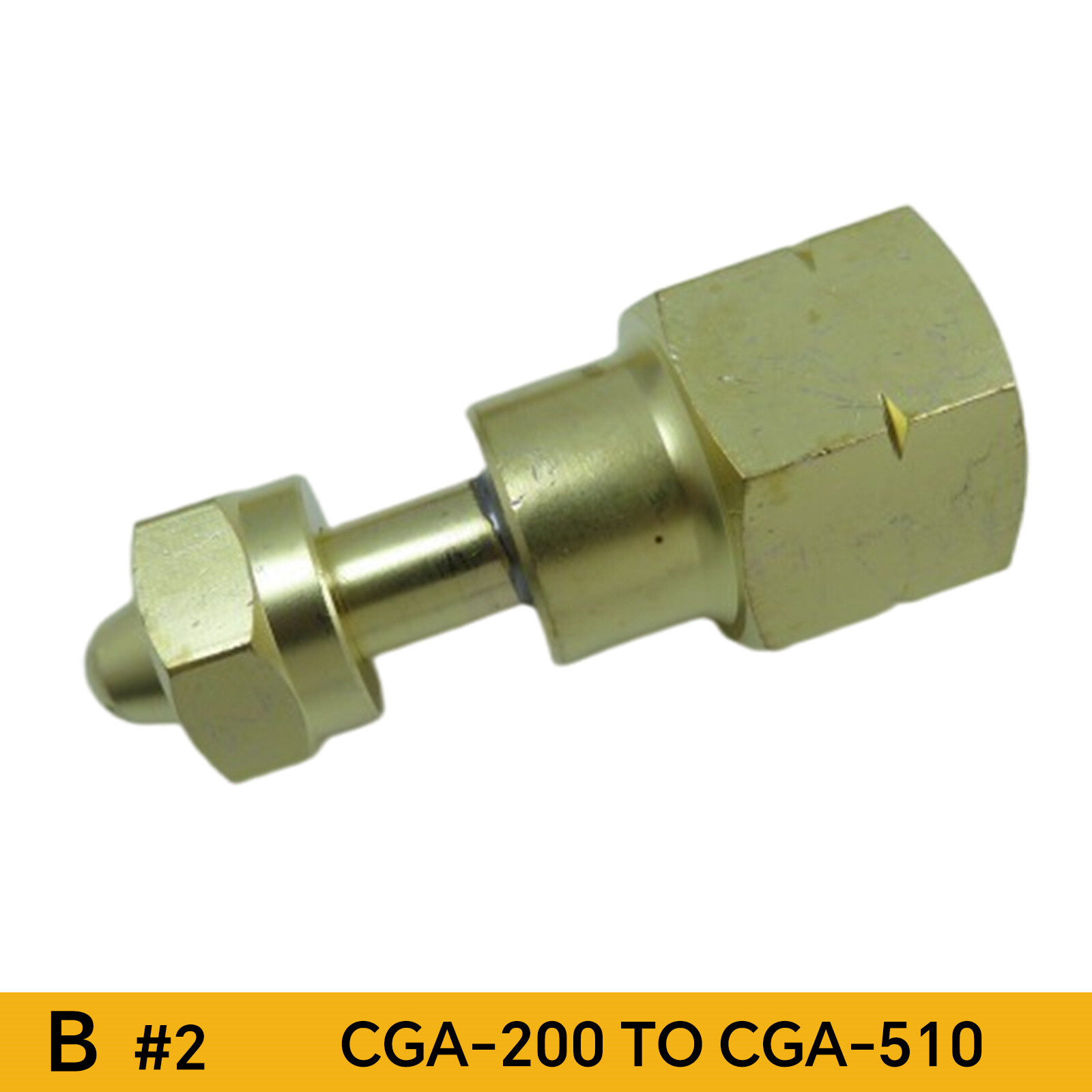 Cylinder To-Regulator Acetylene Adaptors. CGA-200,CGA-300 CGA-510 And ...