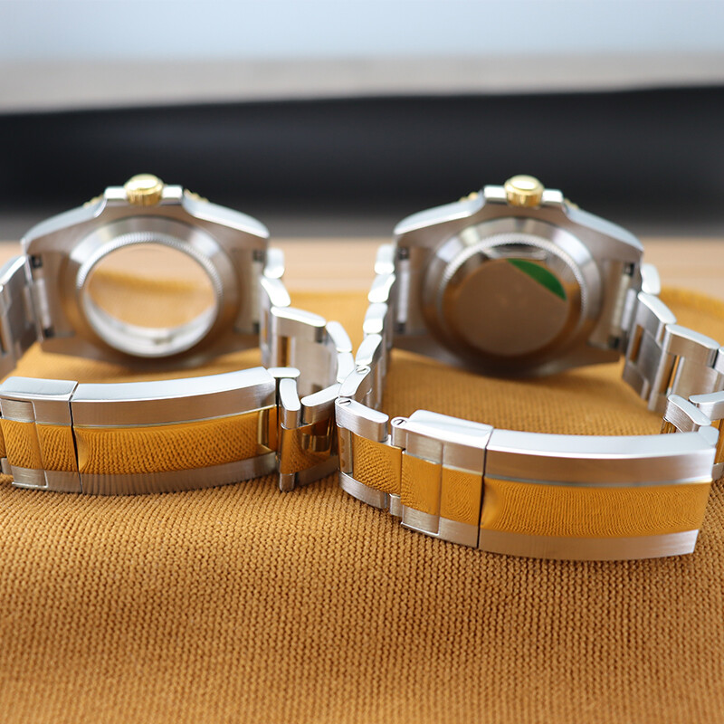 40mm Luxury Men's Watch Cases 20mm Strap Sapphire Glass Fit Nh35 Nh36 ...