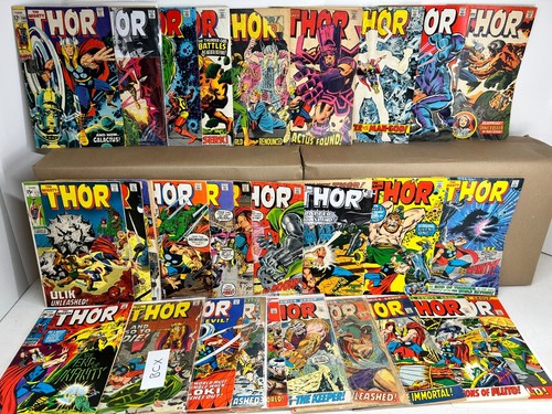 Thor 160-198 (miss.16bks) LOT "Reading copies" 1969-1972 Marvel Comics ...