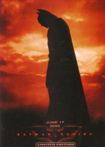 Batman Begins Limited Edition Video Promo Card #21/50 Flash ...