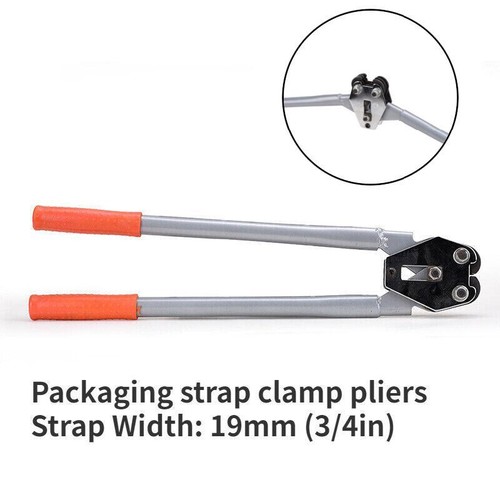 Strapping Pliers Manual Heavy Duty Sealer 19mm Banding Crimper PP PET ...