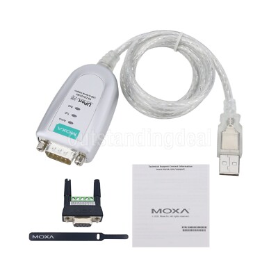 MOXA UPort 1150 USB to Serial Adapter Cable One-Port USB to Serial ...