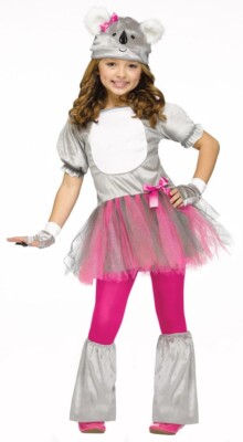 7pc Fuzzy Koala Bear Miranda Penelope Katy Bruce Halloween Costume ...