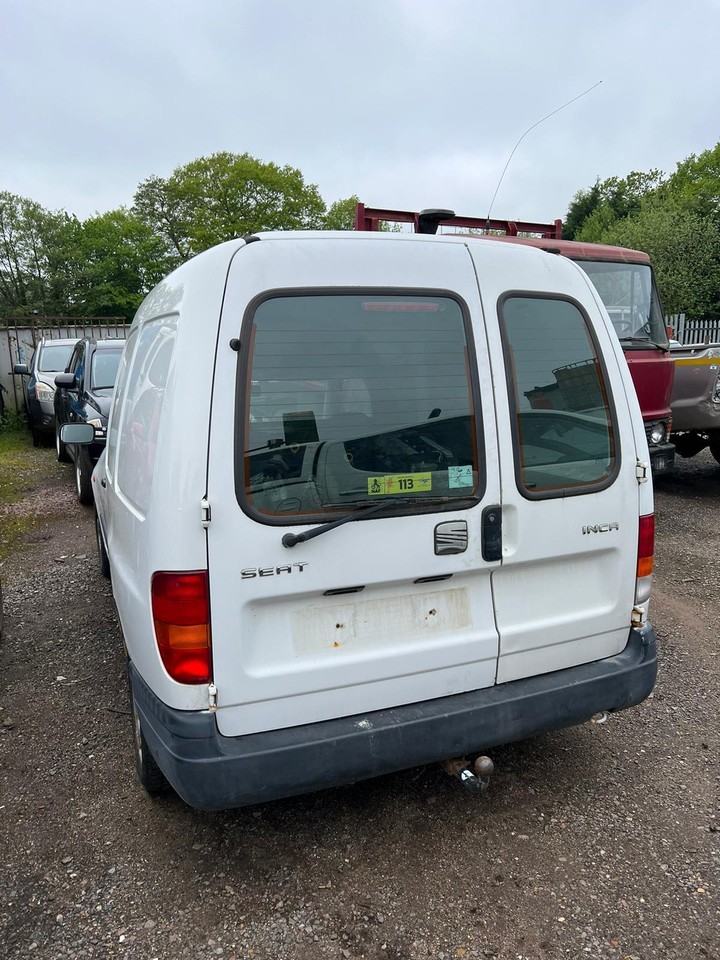 Left hand drive Seat Inca van, 2003, 1.4, petrol engine, manual gearbox ...