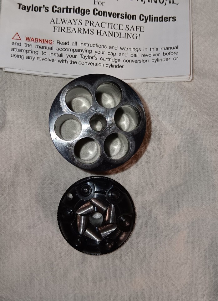 Taylor's & Company Conversion Cylinder for Uberti 1858 Remington 45LC ...