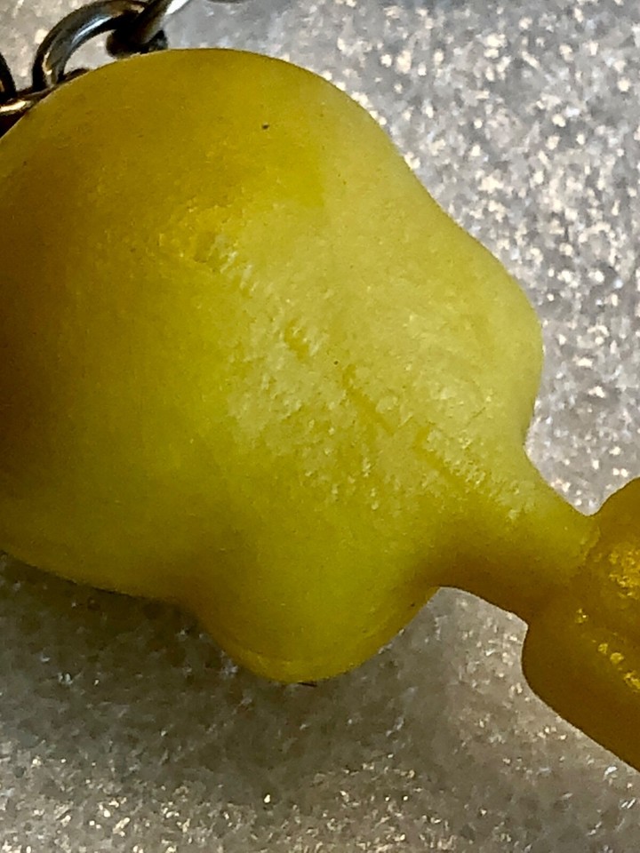 Vintage Tweety Pie Bird Key Chain Looney Tunes Warner Bro Yellow Orange ...