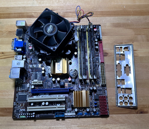 Asus P5QL-VM EPU/CG5270/DP_MB Motherboard w/ Processor CPU & 8GB RAM | eBay