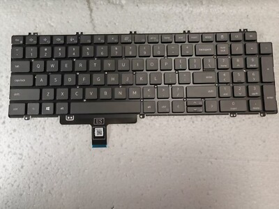 US non-Backlit Keyboard For Dell Precision 7550 7560 7750 7760 7770 ...