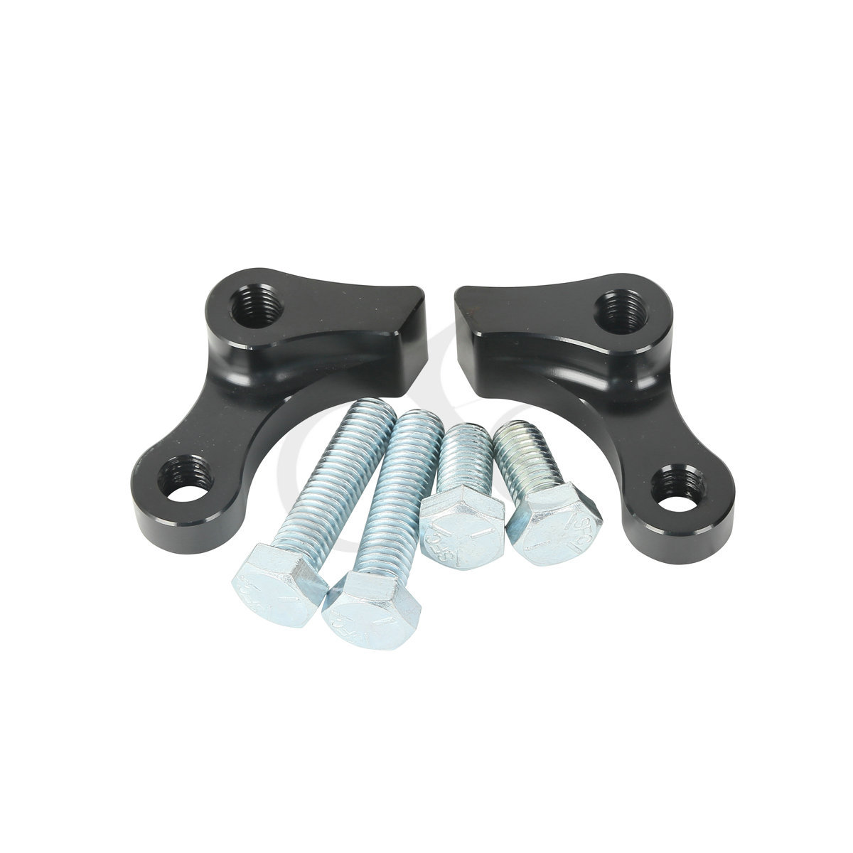 Black 1" INCH Rear Lowering Kit For Harley Dyna Superglide Wideglide ...