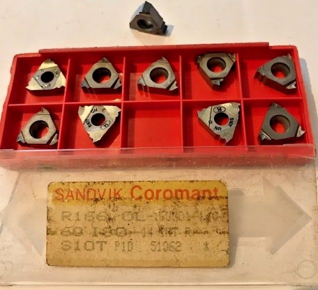 Sandvik Carbide Inserts - R166 OL S10T UN C 14 - Qty 10 - NEW | eBay
