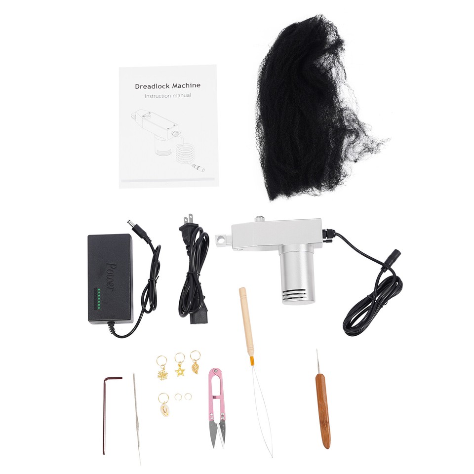 Dreadlocks Machine Stainless Steel Hair Styling Electric Dread Lock ...