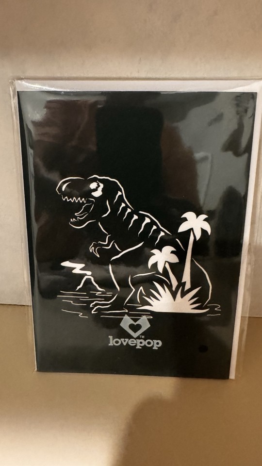 Lovepop 3D Greeting Card Boys T-Rex Birthday Congratulation Card Pop-up ...