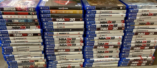 Lot of 80 Playstation 4 PS4 Games in Cases Bulk Wholesale Lot | eBay