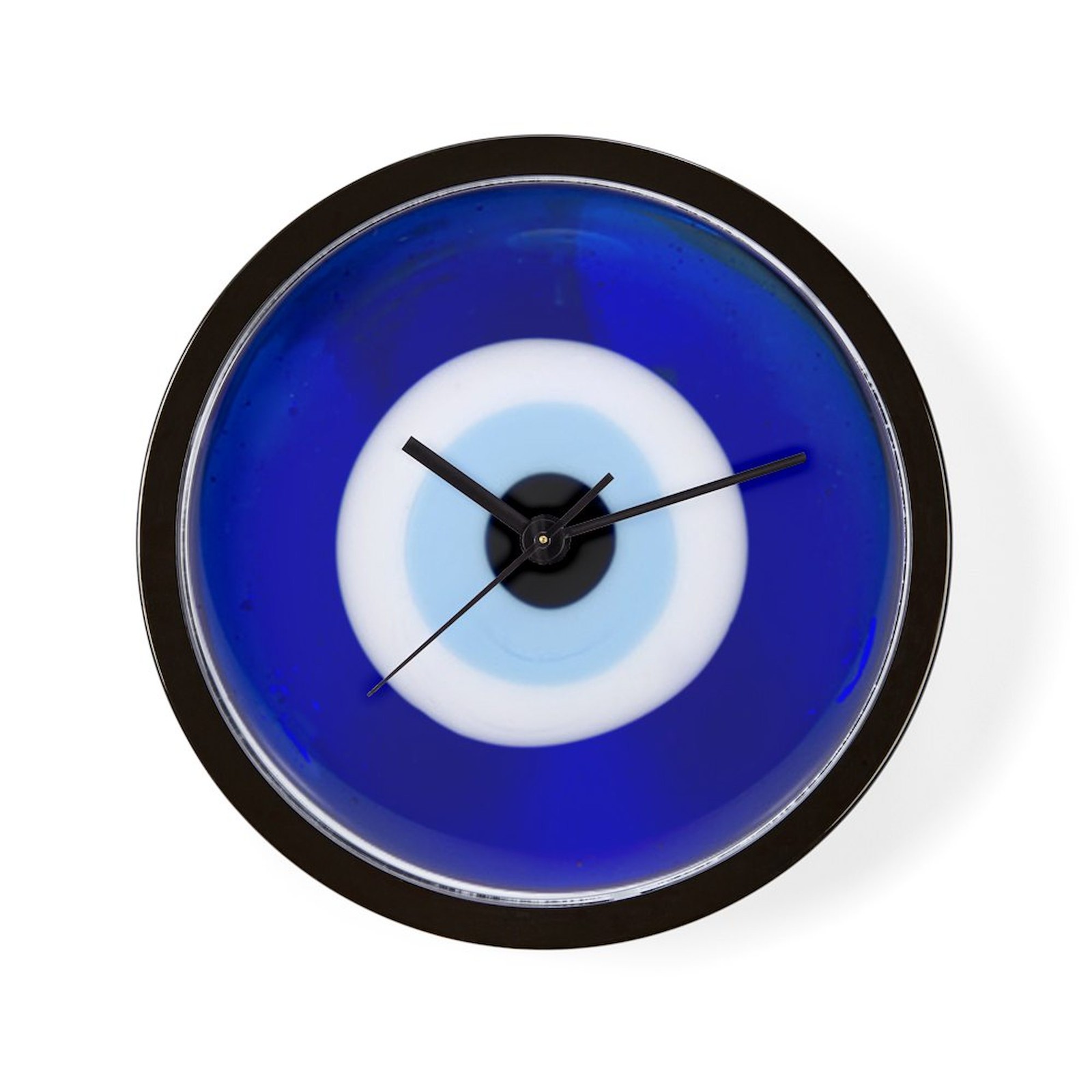 CafePress Nazar Amulet Evil Eye Protection 10" Wall Clock (1395067169 ...