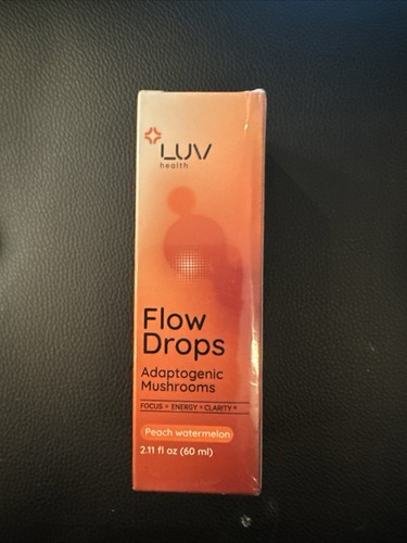 LUV Health Flow Drops - Adaptogenic Mushroom NEW | eBay
