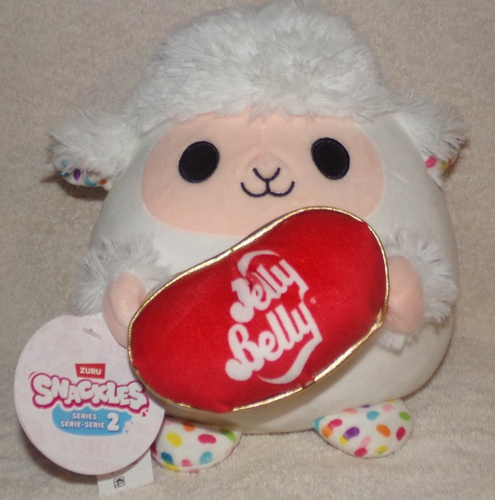 Zuru Snackles Series 2 Babra Sheep w/ Jelly Belly Jellybean Soft ...