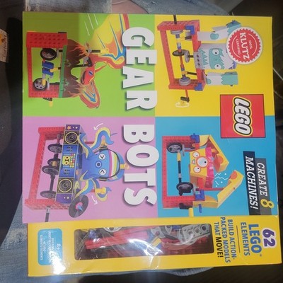 LEGO Kit w/ Book : Gear Bots (860345) Create 8 Machines - B1 ...
