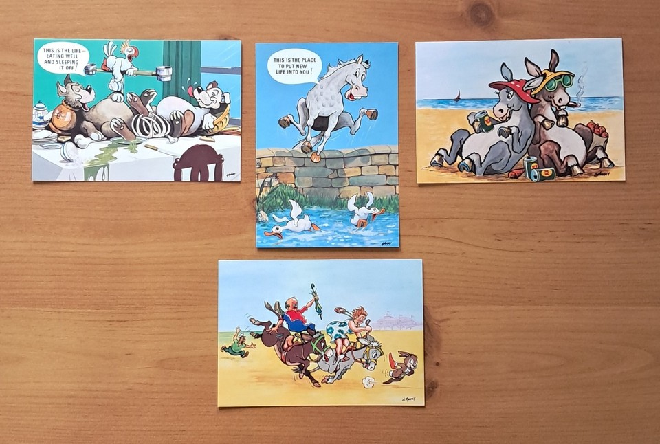 Lot. 110. 19 X Bamforth Comic Series of Postcards (150mm X 100mm) | eBay UK
