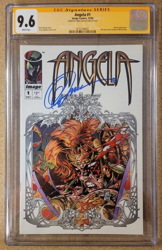 Angela #1 CGC 9.6 Signed by Greg Capullo -1994 - Neil Gaiman Image ...