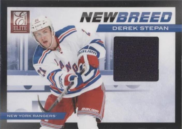 2011-12 Panini Elite - New Breed Materials Derek Stepan #36 (MEM) for ...