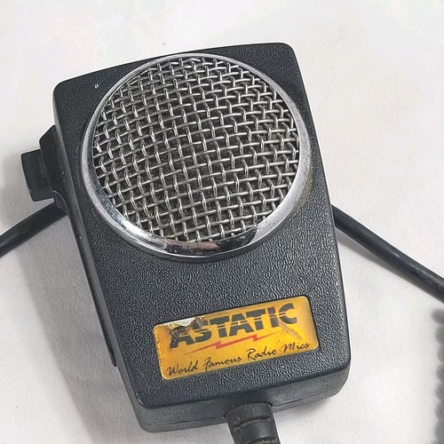 ASTATIC D-104-M6B 4 PIN HAND HELD POWER MICROPHONE for Cobra Uniden | eBay