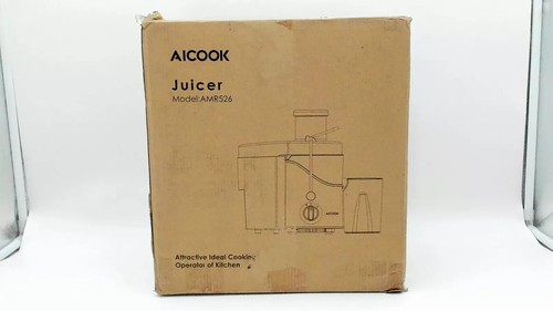 AICOOK Centrifugal Self Cleaning Juicer and Juice Extractor Chrome | eBay
