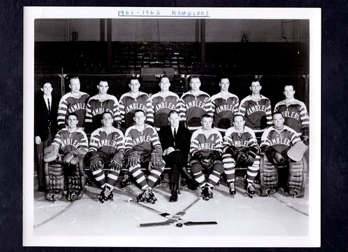Philadelphia Ramblers 1961 - 1962 Team Issued Press Photo EHL Hockey | eBay