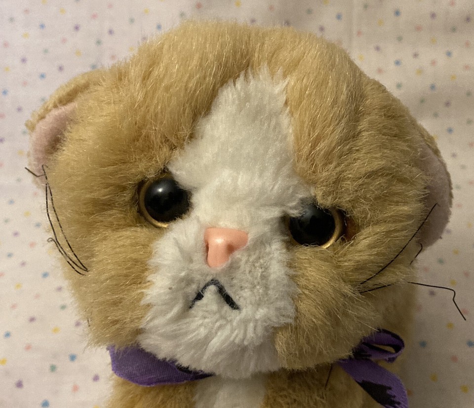 Tyco 1993 Kitty Kitty Jungle Kittens Orange & White Purring Lion Cat ...