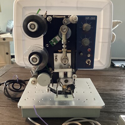 HP-280 3 Line Semi Automatic Electric Table Top Imprinter | eBay