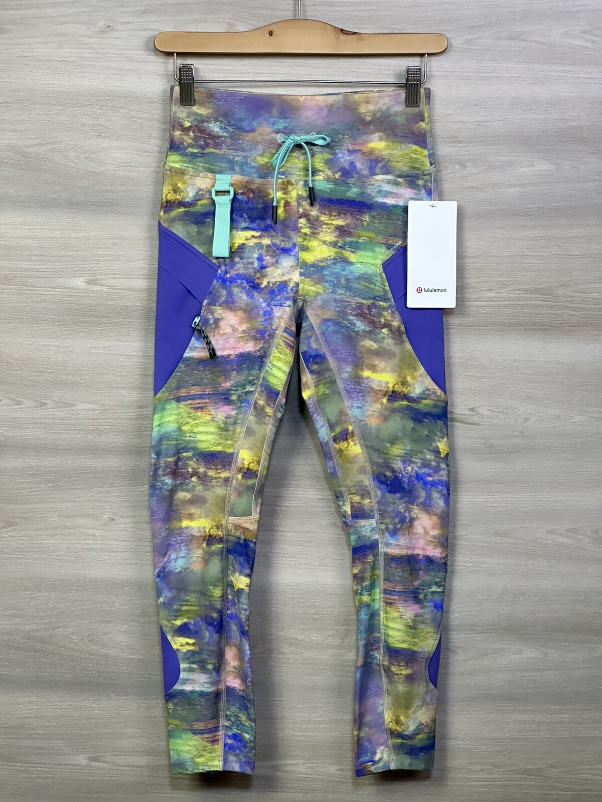 Lululemon Cargo Super HR Hiking Tight 25" Size 6 Altered Nature Multi ...