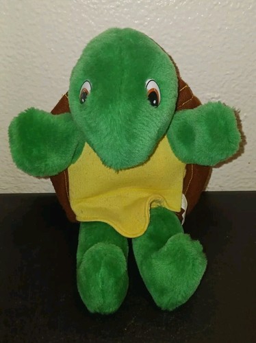 Franklin The Turtle Hand Puppet Plush Stuffed Animal Toy Vintage PBS ...
