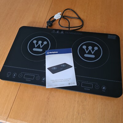 Westinghouse WHIC02K Portable Twin Induction Electric Hob | eBay
