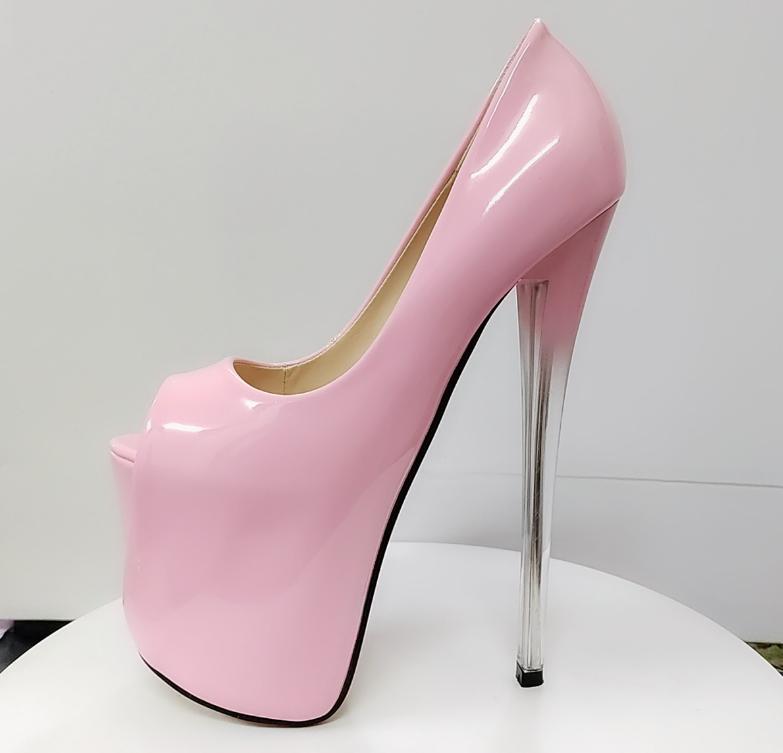 Womens Open Toe Platform Super High Heel Super Stiletto Sandal Party ...