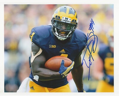 De'VEON SMITH Signed/Autographed MICHIGAN WOLVERINES 8x10 Photo DeVeon ...