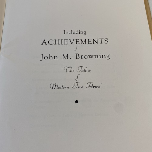 A History of Browning Guns from 1831 by John M. Browning Pamphlet Softcover 1941 | eBay