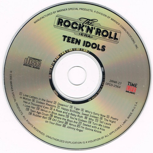 Various - Teen Idols (CD, Comp, RM) (Very Good Plus (VG+)) 3476584308 ...