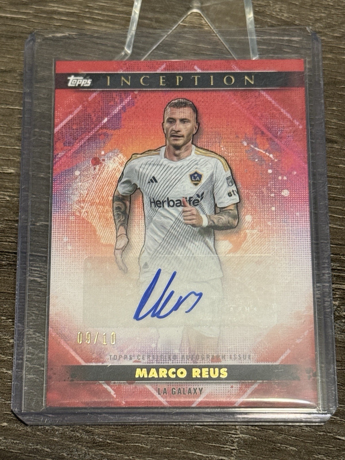 2025 Topps Inception MLS Marco Reus Auto /10 La Galaxy | eBay