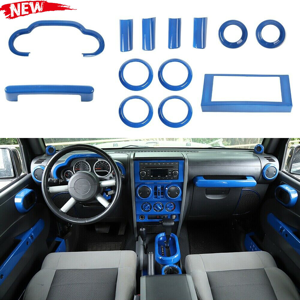 Jeep Wrangler Interior Trim Kit Blue | Cabinets Matttroy