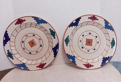 Hartstone Pottery, Cheyenne, 2 Dinner Plates | eBay
