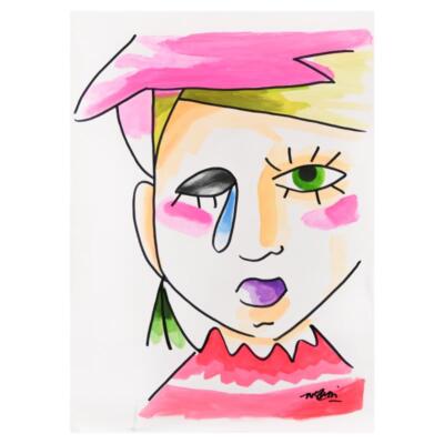 Mani Original Painting on Canvas (30" x 40"), Hand Signed with LOA | eBay