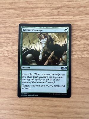 MTG FOIL Gather Courage – Magic 2015 Card # 175 LP | eBay
