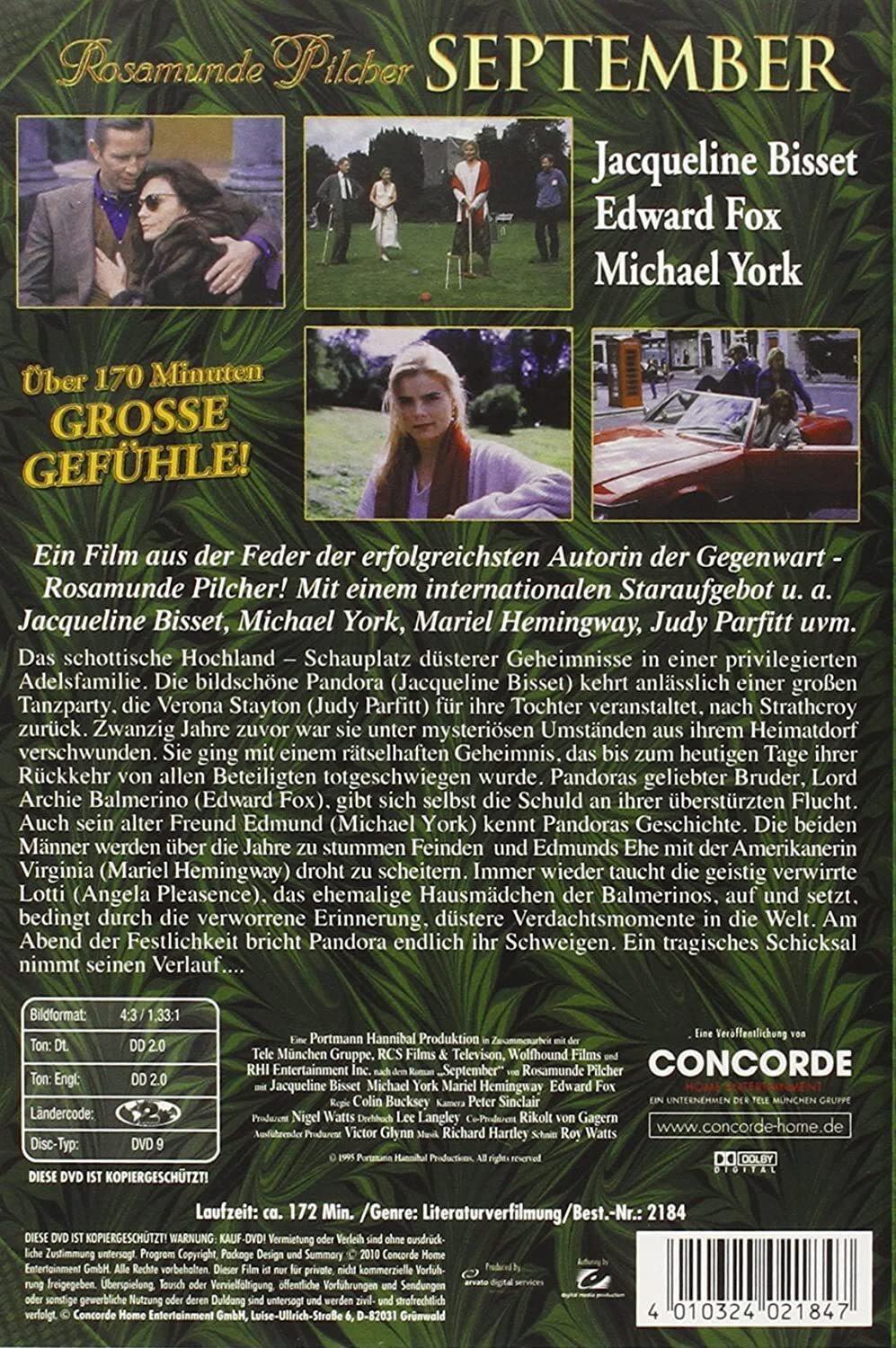 Movie-rosamunde Pilcher September (uk Import) DVD Region 2 for sale ...